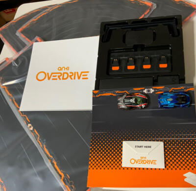 🚧 Anki Overdrive Starter Kit Super Car Battle Tracks Racing cars 🆕NO ...