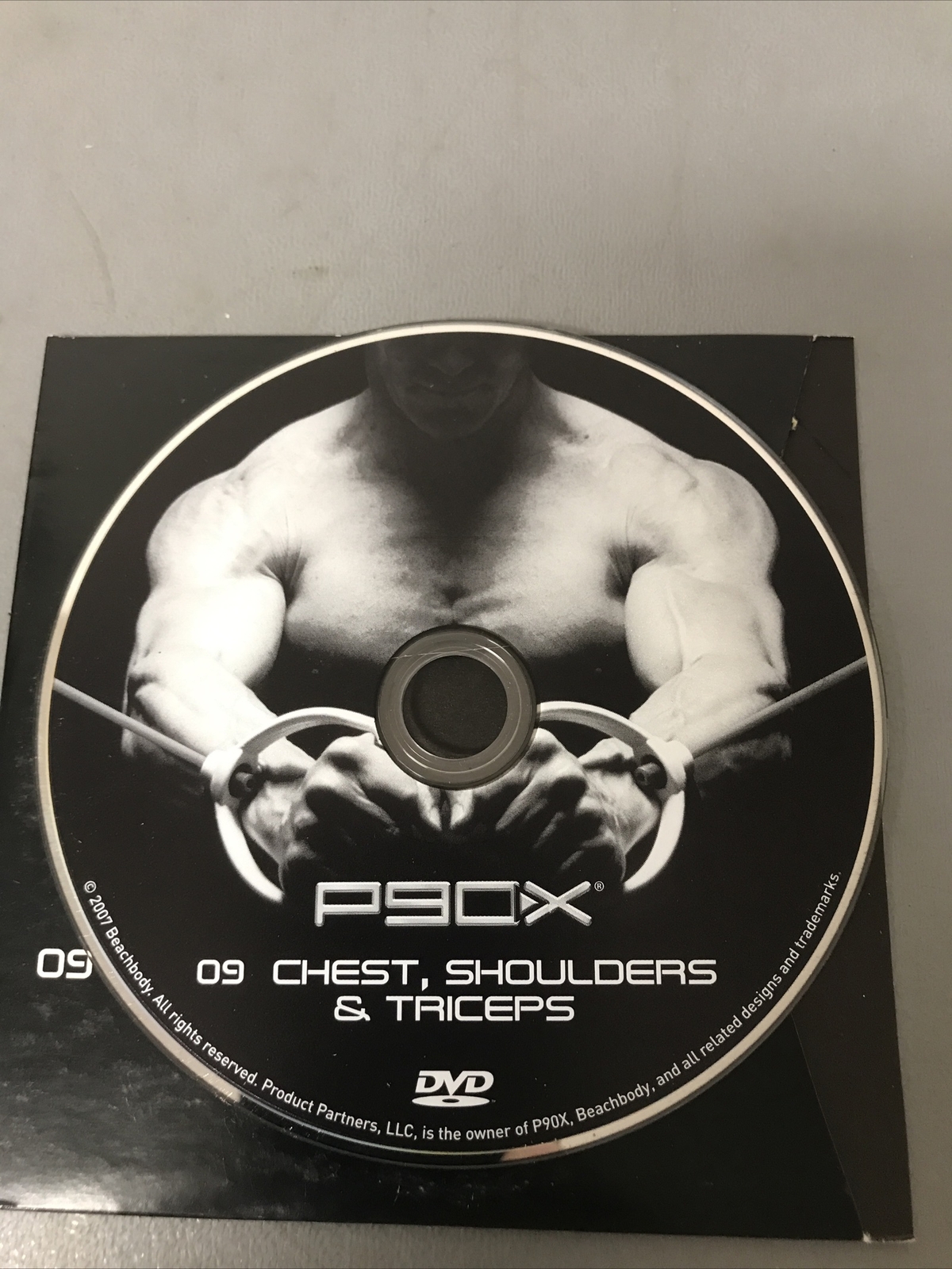 P90X Extreme Home Fitness Beachbody Replacement Disc 09 CHEST SHOULDERS ...