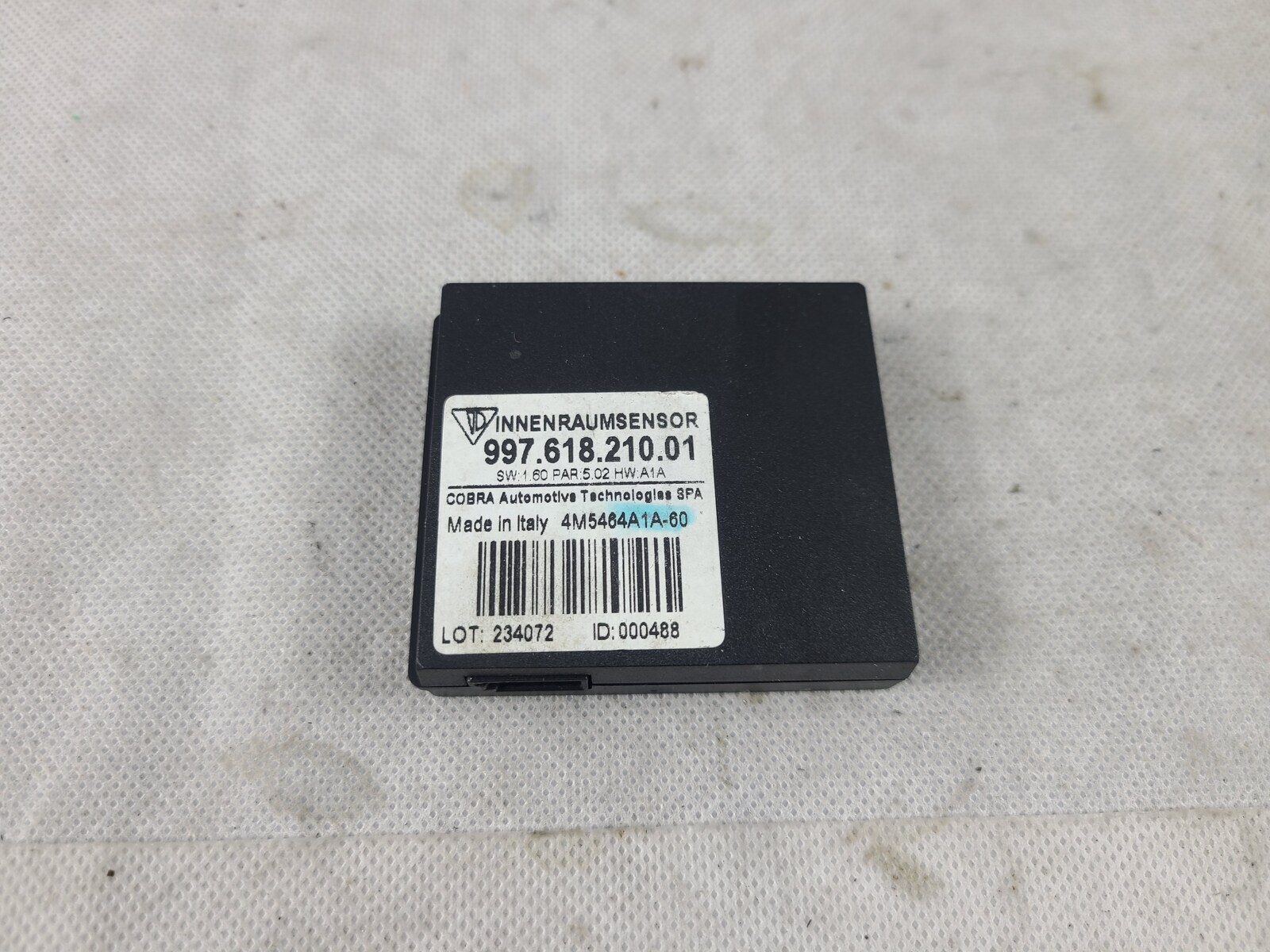 Porsche Interior Monitor Sensor Alarm Unit 997 987 Carrera Boxster ...