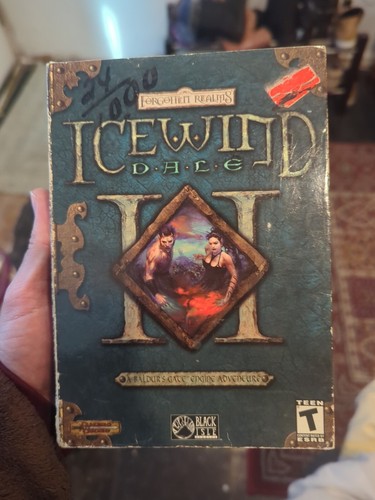 Icewind Dale II Forgotten Realms Role Playing Game PC Original COMPLETE ...