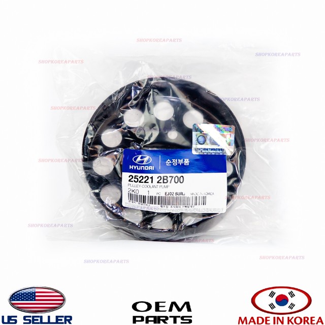 Genuine OEM Engine Water Pump Pulley for Hyundai 252212B700 for sale ...