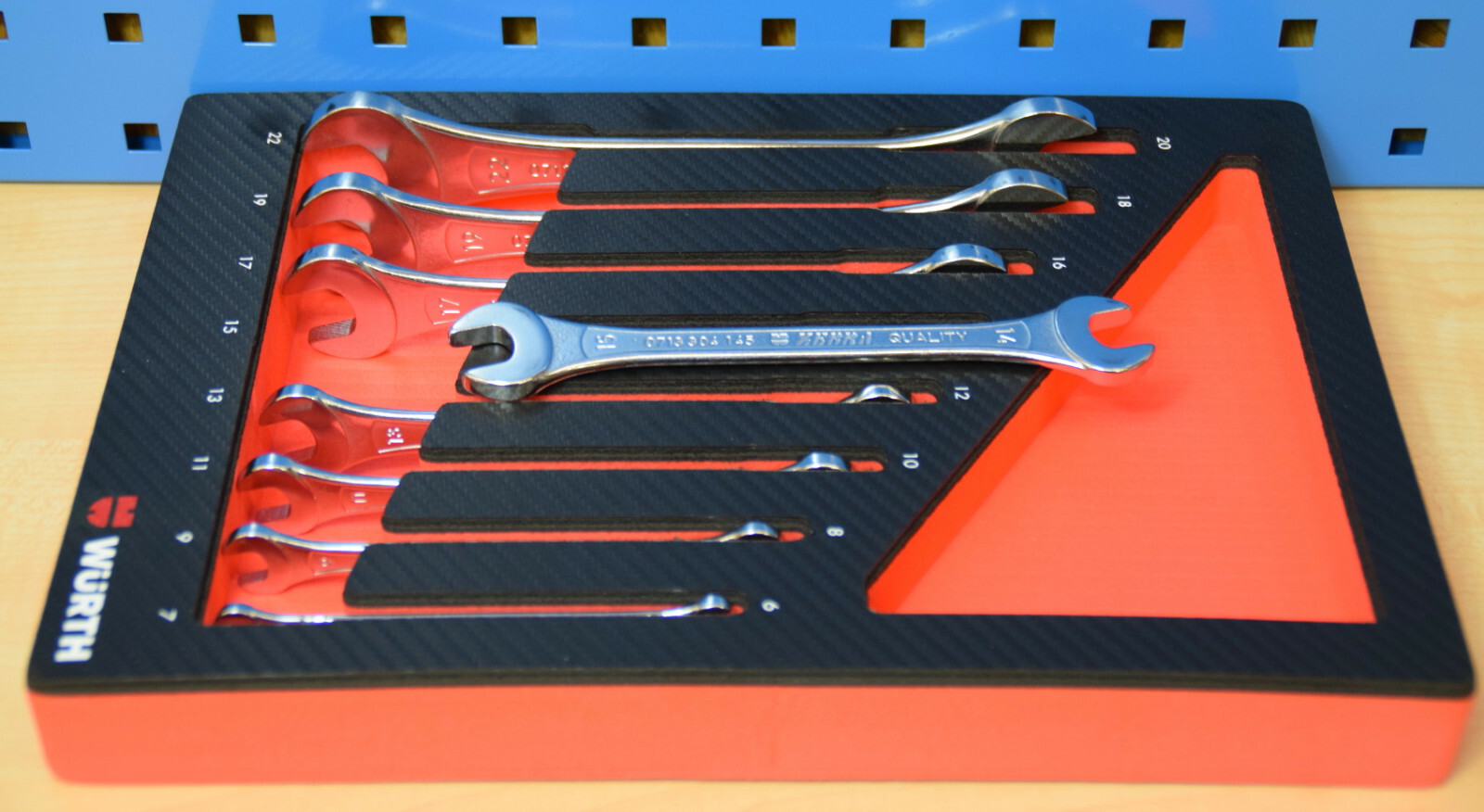 Würth Zebra Spanner Doppelmaul Key IN Foam Inlay Workshop Trolley | eBay