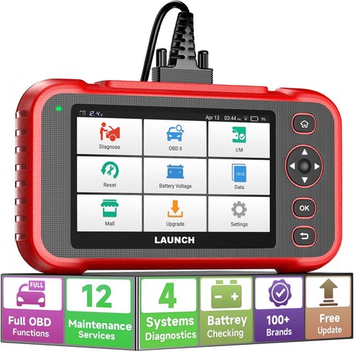 Launch 4 System OBD2 Scanner DPF Oil ABS BMS AirFuel SAS ADBLUE EPB ...