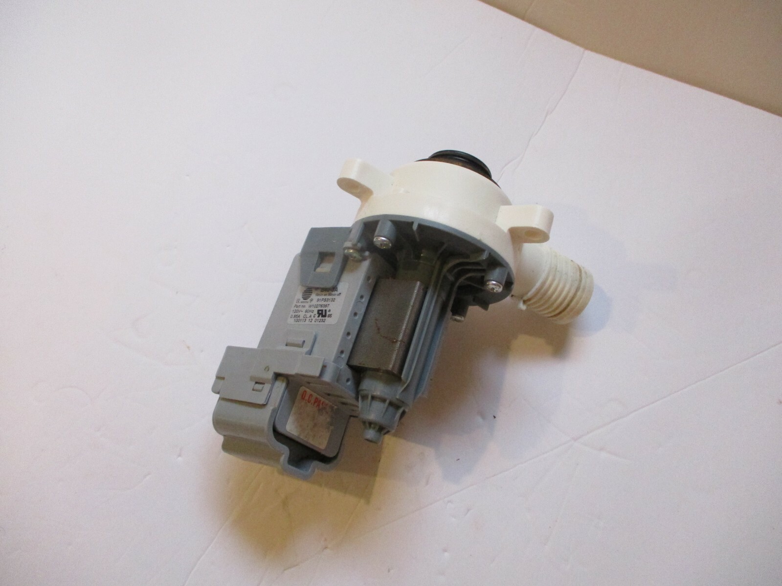 W10276397 B40-3A OEM Washer Water Drain Pump Motor For Whirlpool ...