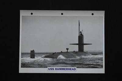Atlas Naval USS hammerhead 1967 Nuclear Attack Submarine Photo Print ...