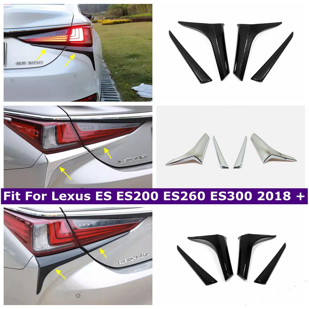 Accessories Taillight Eyelid Strip Trim For Lexus ES ES200 ES260 ES300 ...