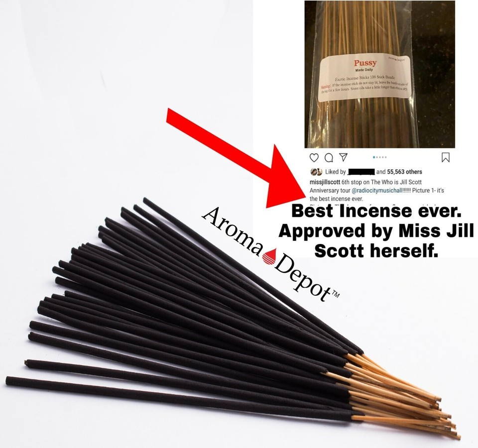 11'' Incense Sticks 100 Bulk Pack Hand Dipped Mix Match Wholesale Huge ...