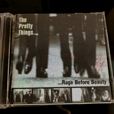 RARE Signed AUTOGRAPHED Rage Before Beauty THE PRETTY THINGS CD ...
