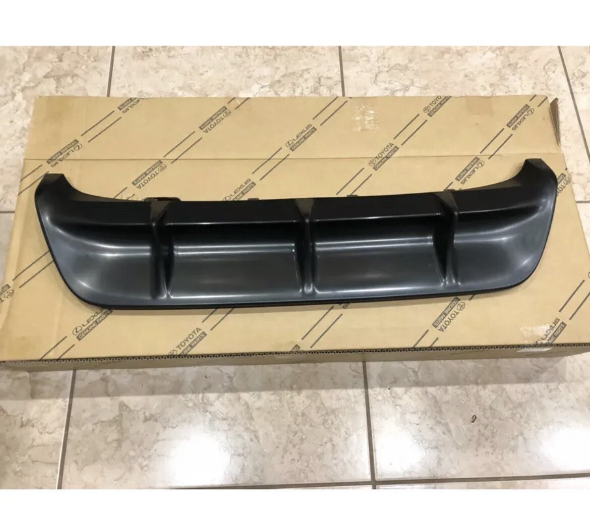 *NEW LEXUS RCF RC-F SPORT REAR BUMPER DIFFUSER VALANCE BELOW BUMPER FIT ...