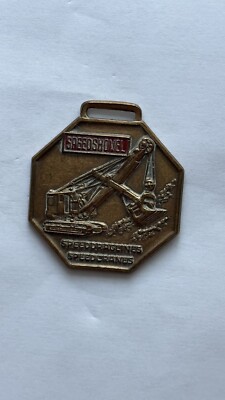 vintage antique pocket fob. Manitowoc 3500 Speed Shovel Gold Tone Key ...