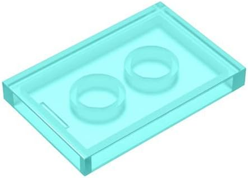 Classic Building Tile 2X3, 100 Piece, Compatible with Lego Parts and ...