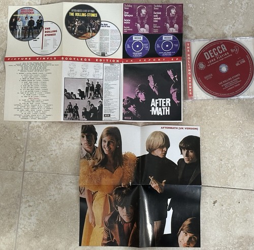 **RARE** ROLLING STONES Aftermath [UK] + 6 Bonus Tracks ~ Russian (CD ...