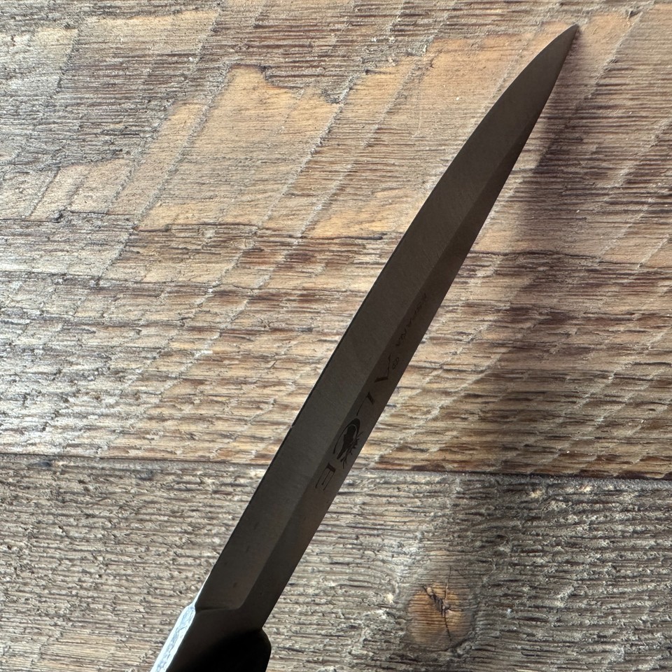 Vintage MUELA ALCE Hunting Utility Fishing Knife Inox Made In Spain ...