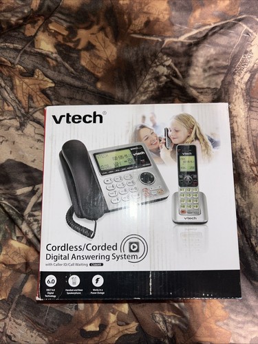 VTech CS6649 Expandable Cordless/Corded Digital Answering System W ...