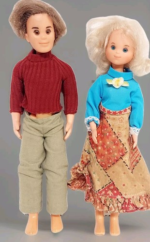 Vintage 1973 Mattel Sunshine Family Dad & Mom 9” Dolls | eBay