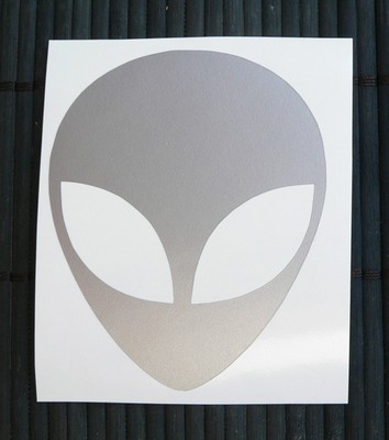 adesivo UFO Alieno Alien sticker decal vynil vinile auto moto vetro ...