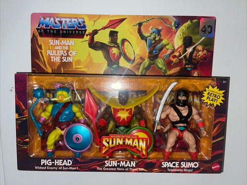 Masters of the Universe Sun-Man Digitino Space Sumo Rulers of the Sun ...