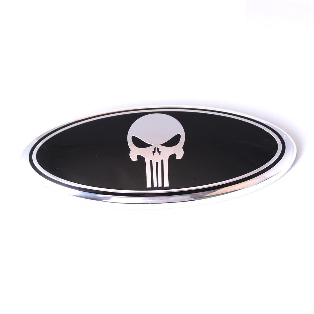 Custom F150 Emblems Skull