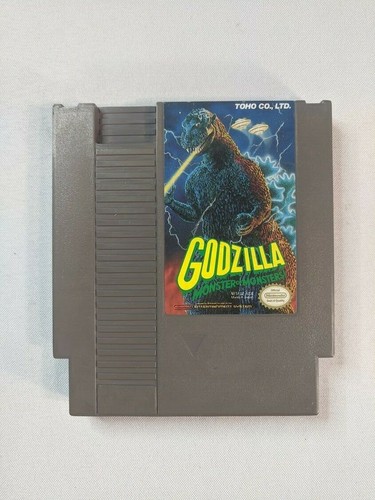 Godzilla Monster of Monsters Nintendo NES Authentic OEM Game Cartridge ...