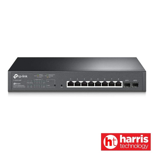 TP-Link TL-SG2210MP JetStream 10-Port Gigabit Smart Switch with 8-Port ...