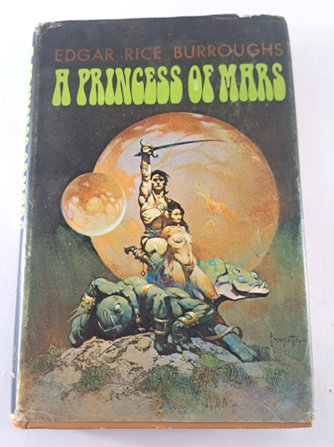 A Princess of Mars by Edgar Rice Burroughs HC Doubleday BC ED Frazetta ...