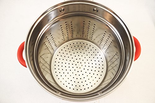 EXCELSTEEL 12 Qt Multifunction Stainless Steel Pasta Cooker w ...