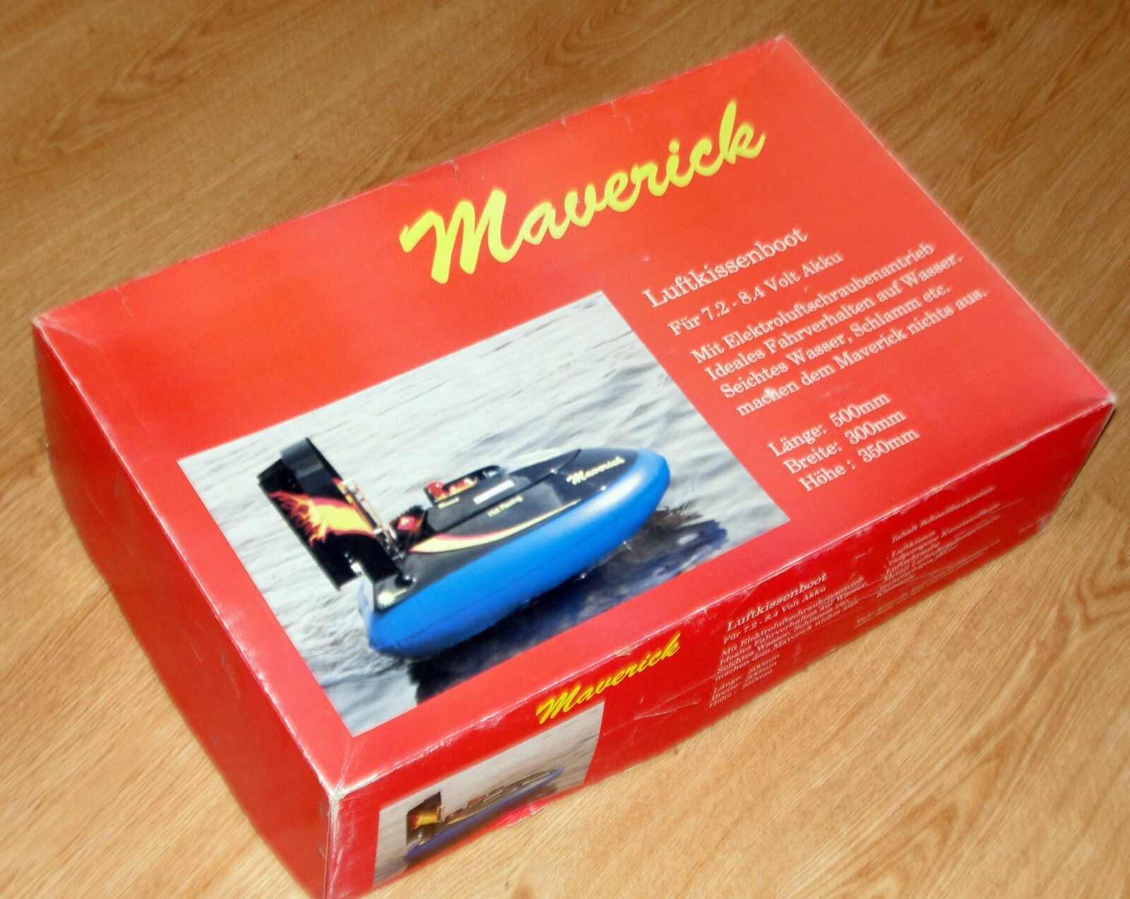 Vintage RARE RC HOVERCRAFT KIT - MAVERICK electric - Swiss ...