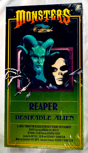 Monsters TV Show: Reaper & Desirable Alien (VHS, 1991) - NEW | eBay
