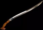 Custom Handmade Sansibar of Leyte Philippine sword With Genuine Leather ...