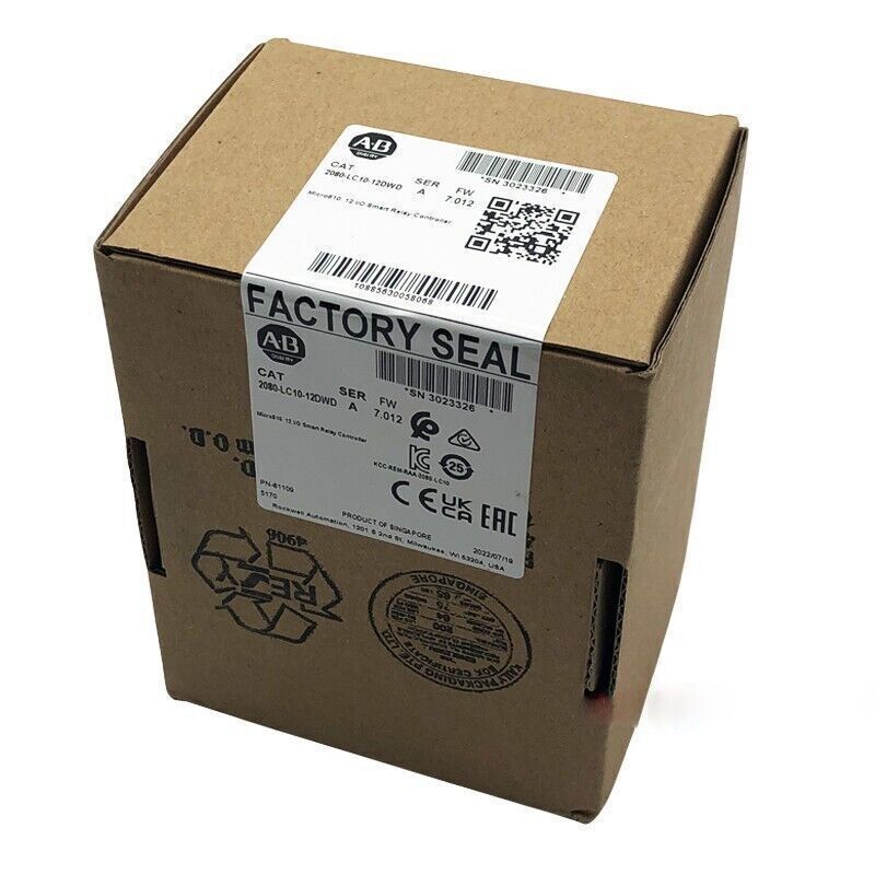 NEW Unopened Allen-Bradley 2080-LC10-12DWD Micro810 Programmable ...