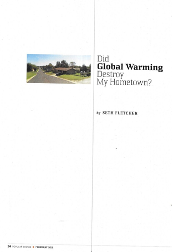 Popular Science Magazine Future of Fun Global Warming Extreme Sports ...