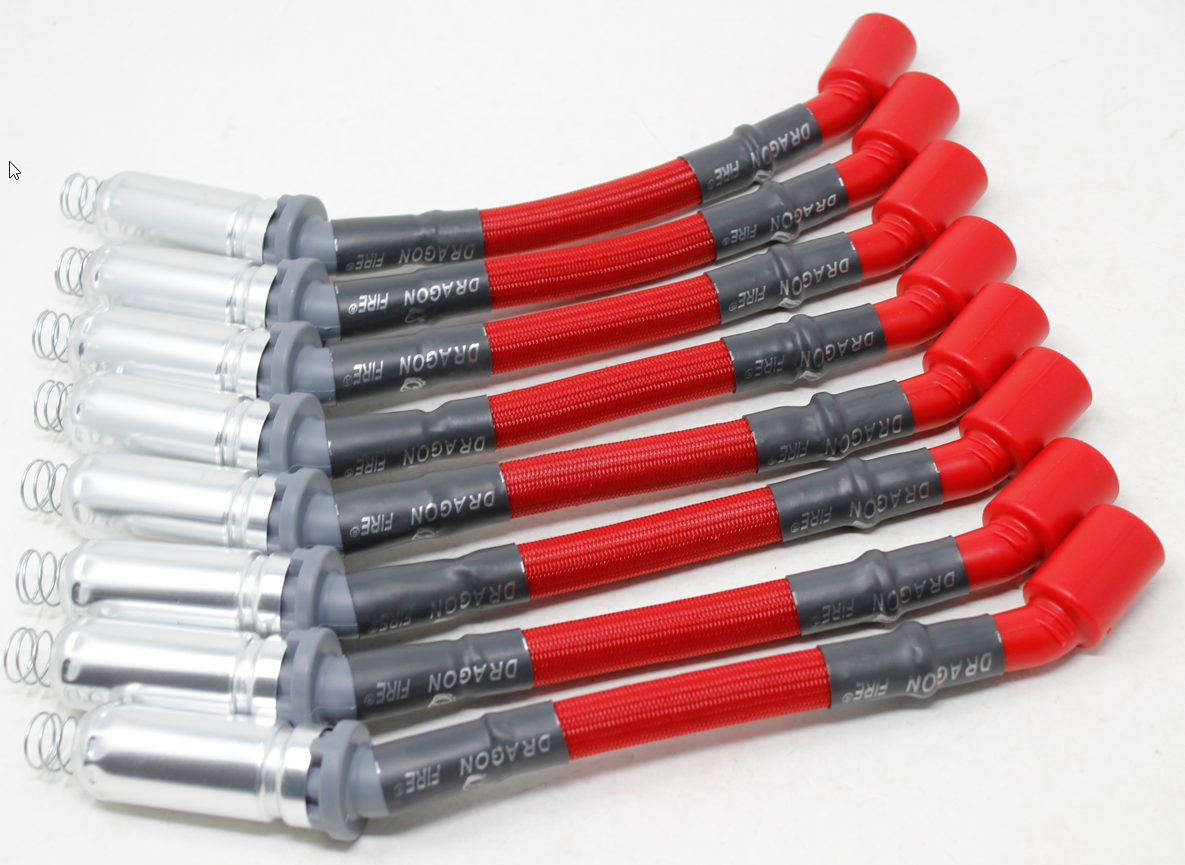 RED PERFORMANCE Spark Plug Wires For CHEVY GMC 99-06 LS1 VORTEC 4.8L 5 ...