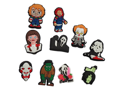 #206 10 pcs Horror films shoe charms for Croc and Jibbitz | eBay Australia