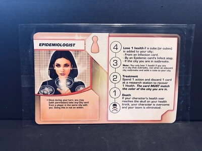 PANDEMIC CHARACTER ROLES Board Game Expansion Promo Z-Man Games NEW | eBay