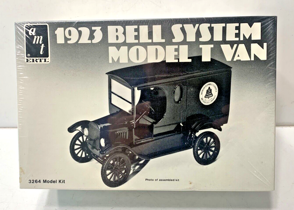 AMT/ERTL 1/25 SCALE 1923 FORD MODEL T BELL SYSTEM VAN KIT, 3264, NEW | eBay