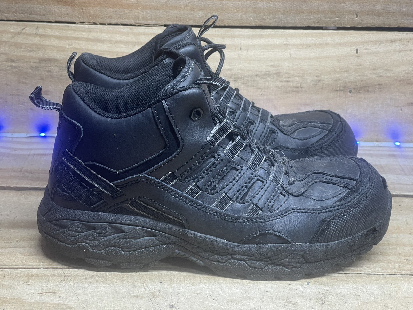 SR Max SRM4790 Boone Men's Black Hiker Style Composit… - Gem