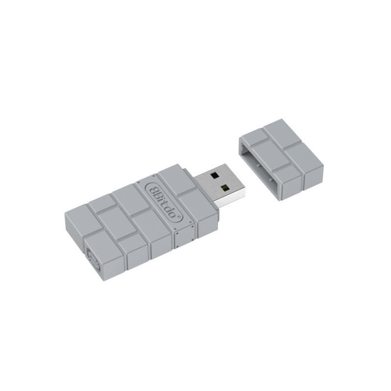 8Bitdo Wireless Bluetooth USB RR Adapter for Windows Mac Raspberry Pi ...