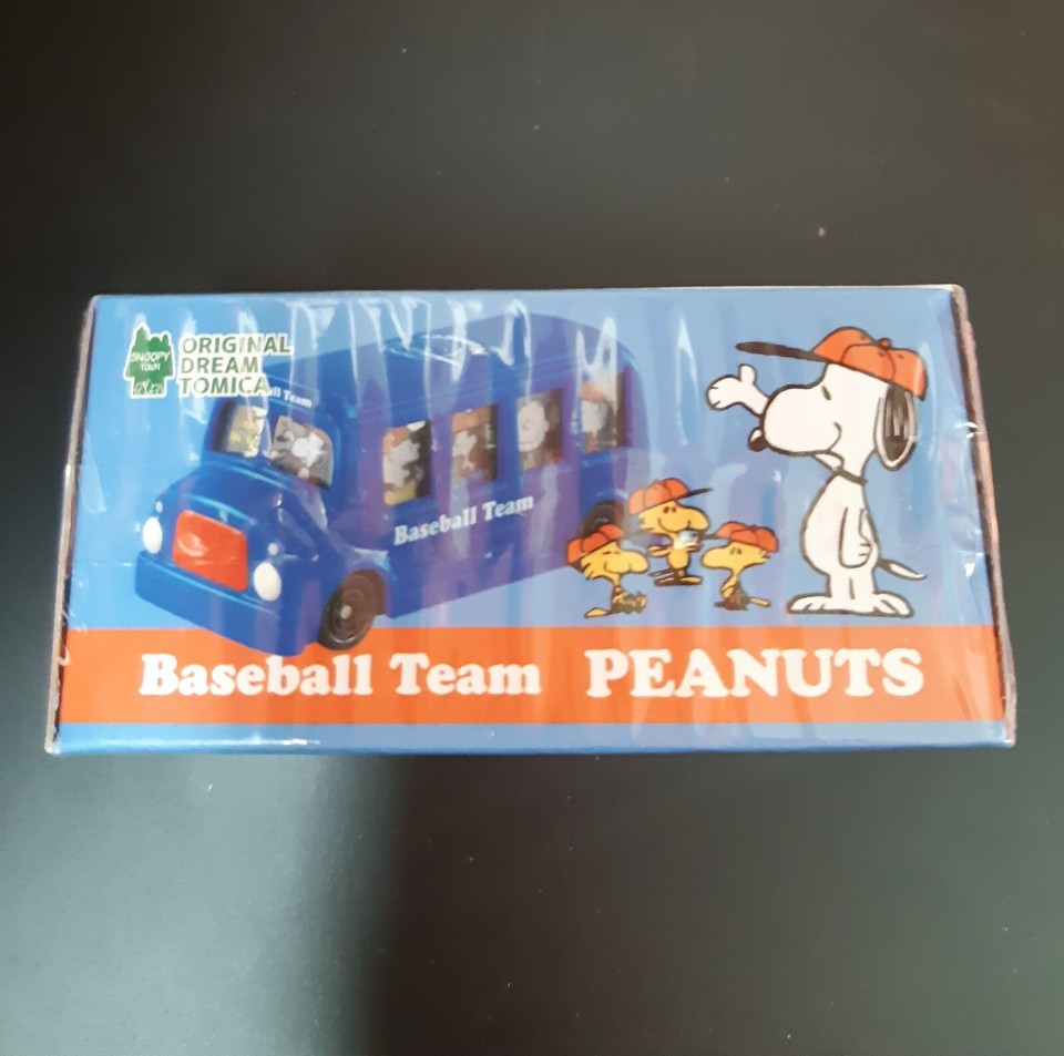 SNOOPY TOWN ORIGINAL Dream TOMICA Baseball Team PEANUTS TAKARA TOMY | eBay