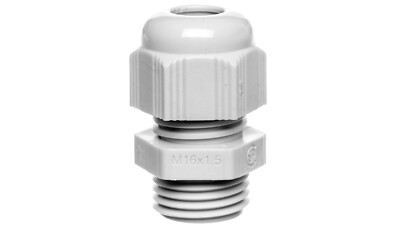 Polyamide cable gland M16 IP68 HELUTOP HT-M16 light gray 93909 /T2UK | eBay