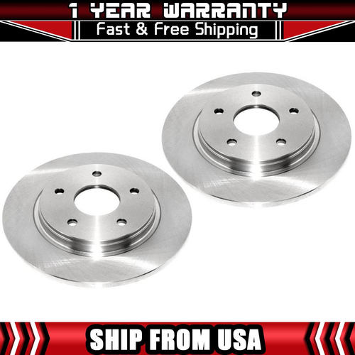 DuraGo Rear Left Right Disc Brake Rotor Set of 2PCS For Dodge Grand ...