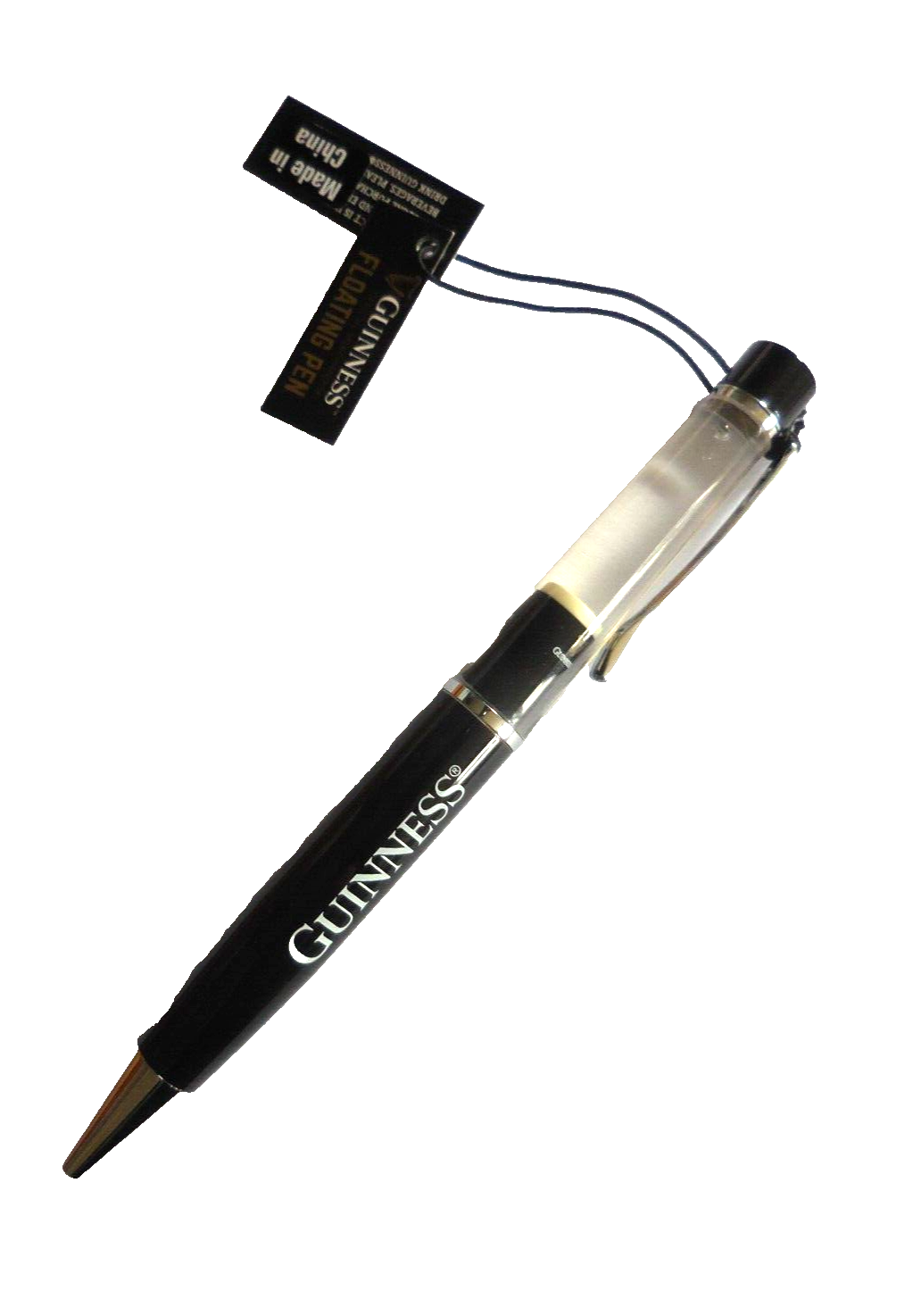 Guinness Floating ball point Pen, black ink | eBay