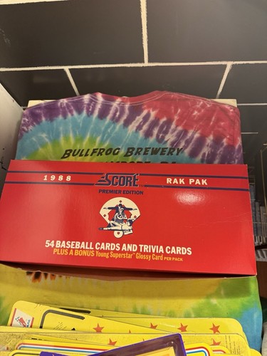 1988 score baseball 24 Rack Pack Box | eBay