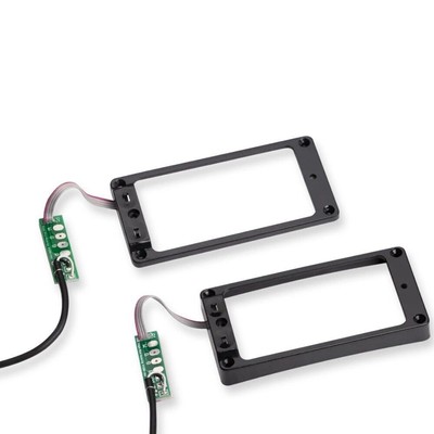 Seymour Duncan 11806-05-BK Triple Shot Mounting Pickup Rings, Arched ...