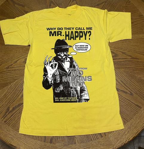 Rare Nomeansno Band Mr Happy Album S to 5XL T-shirt MD843 | eBay
