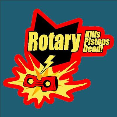 ROTARY KILLS PISTONS Decal Sticker Retro Vintage JDM DRIFT RALLY DECALS ...