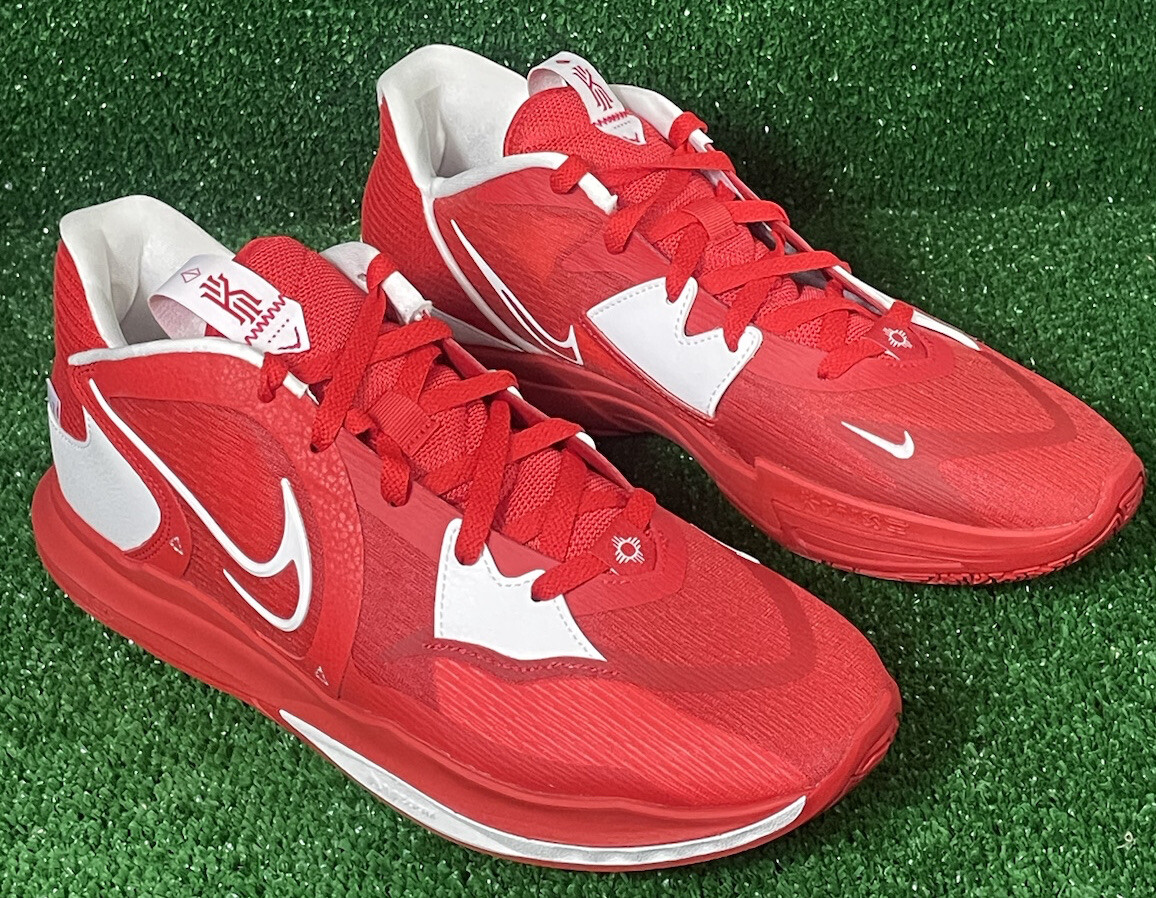 Nike Kyrie Low 5 TB Red Basketball Shoes DX6651-602 Mens Size 14 | eBay