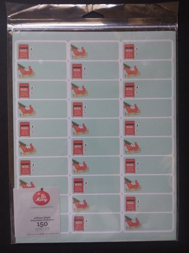 NWT Gartner Studios Address Labels 150 Label Pack - Seasonal / Christmas | eBay