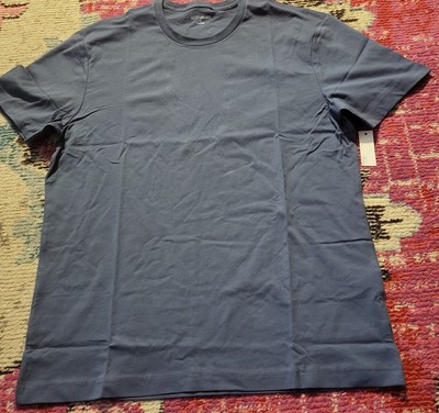 NEW NWT Mens medium plain blue Good Threads tee shirt classic spring summer top | eBay