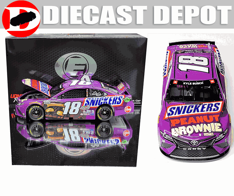 KYLE BUSCH 2021 SNICKERS PEANUT BROWNIE 1/24 ELITE | eBay