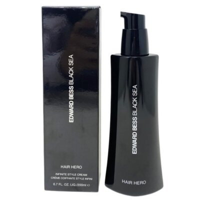 EDWARD BESS BLACK SEA HAIR HERO Styling Cream Volumizer or sleek 6.7 oz ...